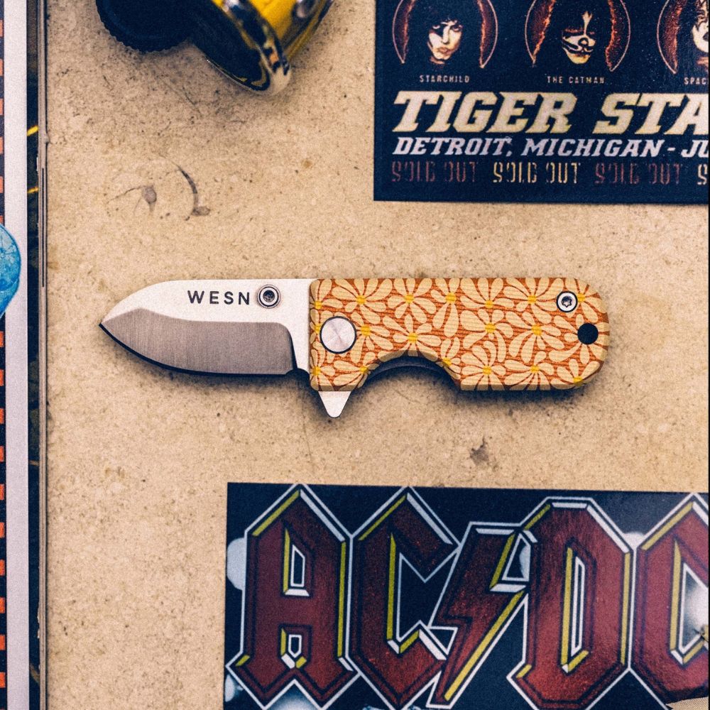 The Daisy Dream Microblade | Keychain Pocket Knife | WESN & WESN